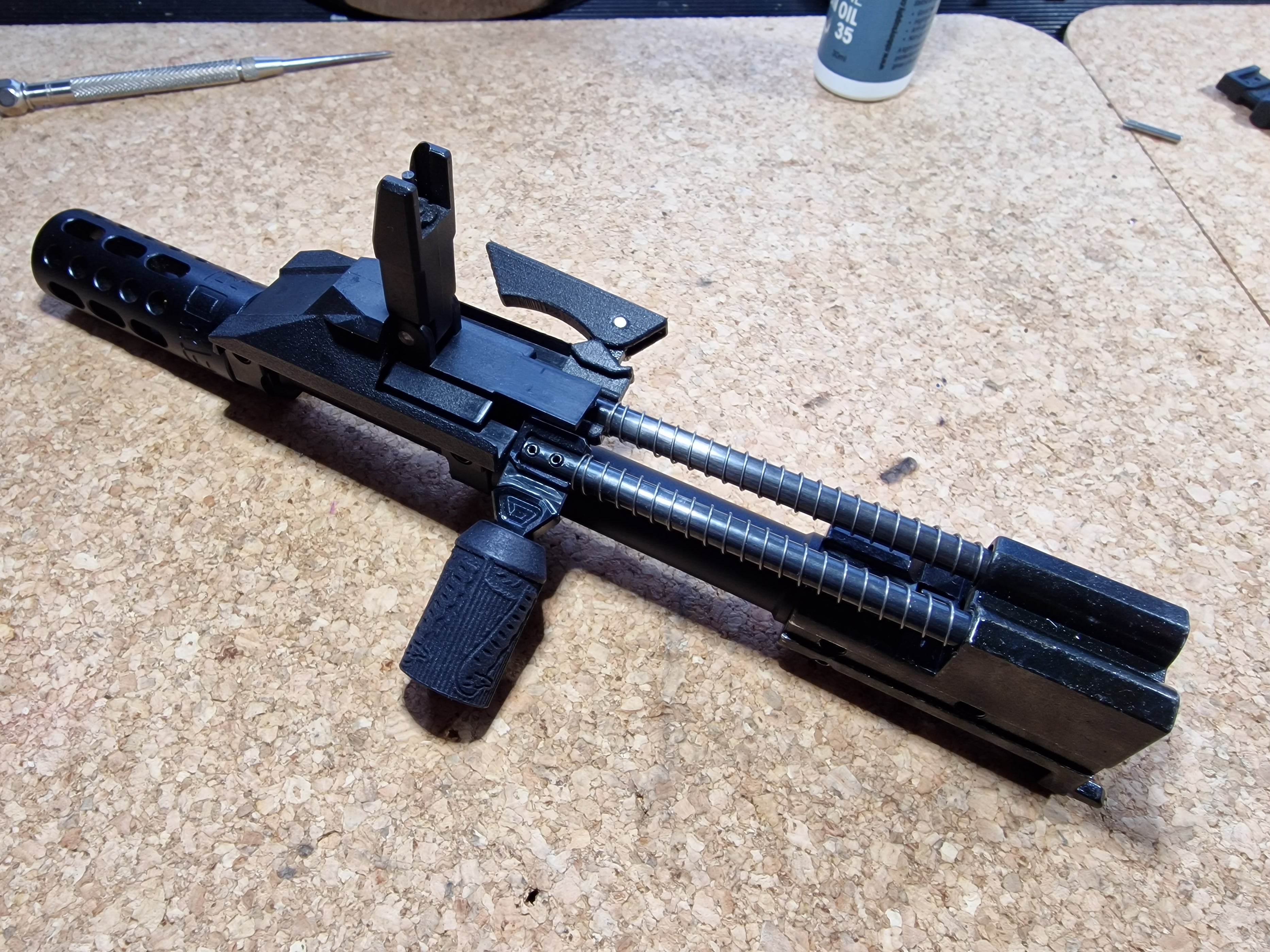 G5 Extra Steel Charging Rod and Spring — ROGUEWORX LTD