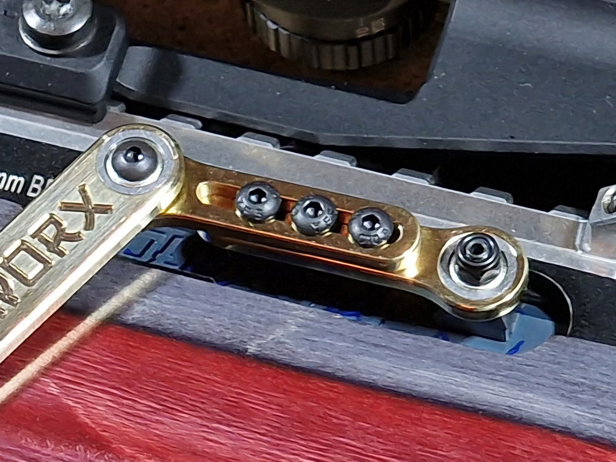 Brass Underlever Linkage — ROGUEWORX LTD