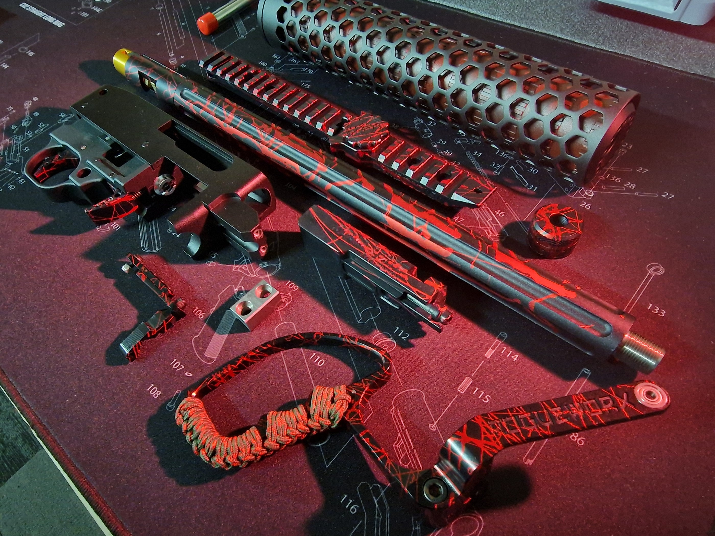 "BLOODLUST" Full-Custom KC-02 Underlever Sniper build — ROGUEWORX LTD