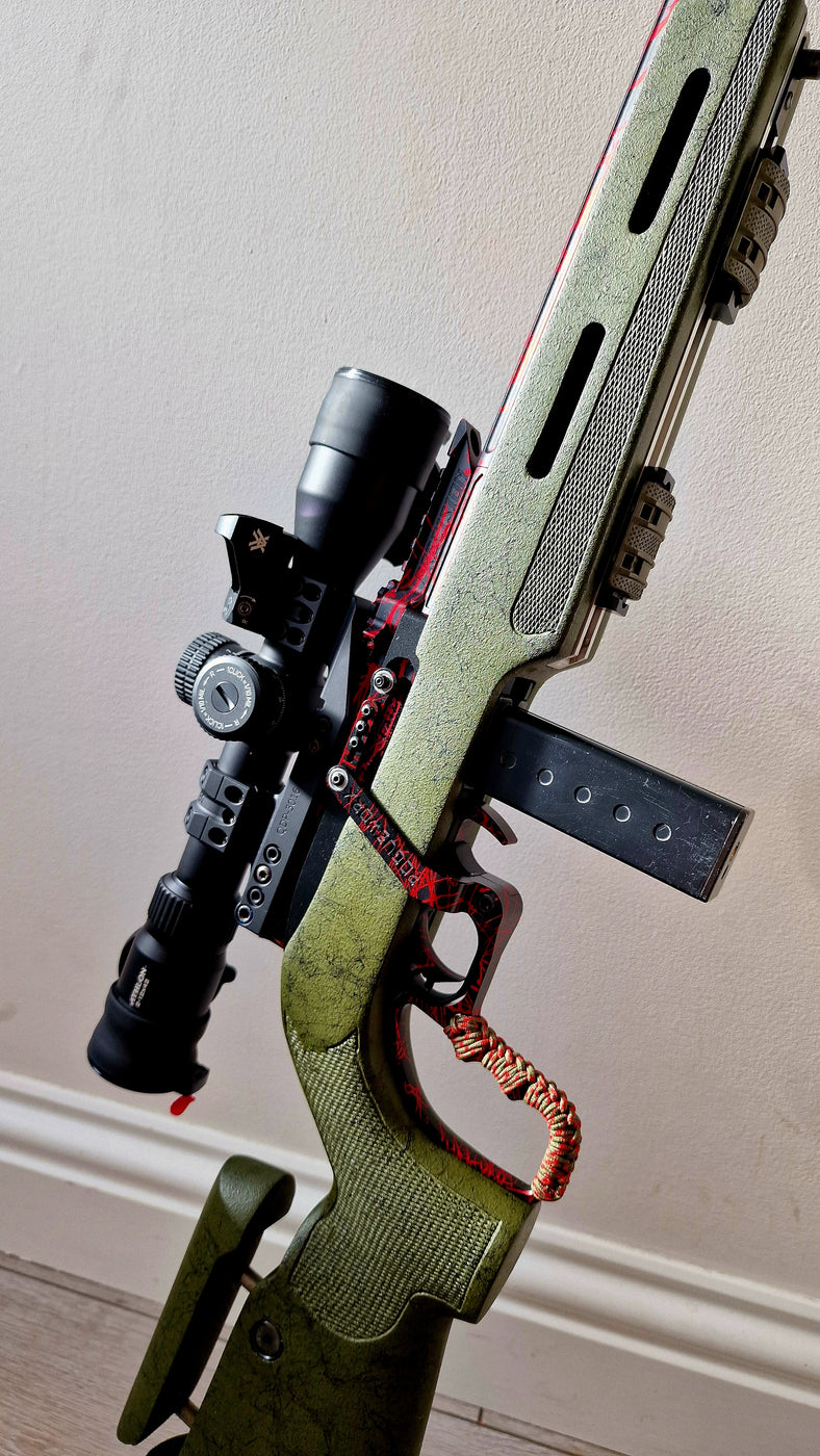 "BLOODLUST" Full-Custom KC-02 Underlever Sniper build — ROGUEWORX LTD