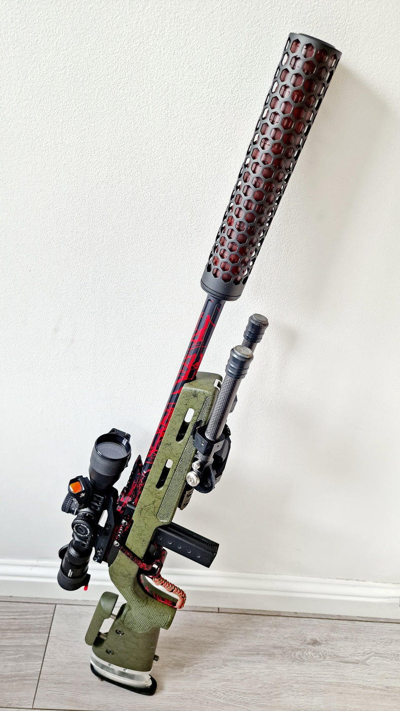 "BLOODLUST" Full-Custom KC-02 Underlever Sniper build — ROGUEWORX LTD