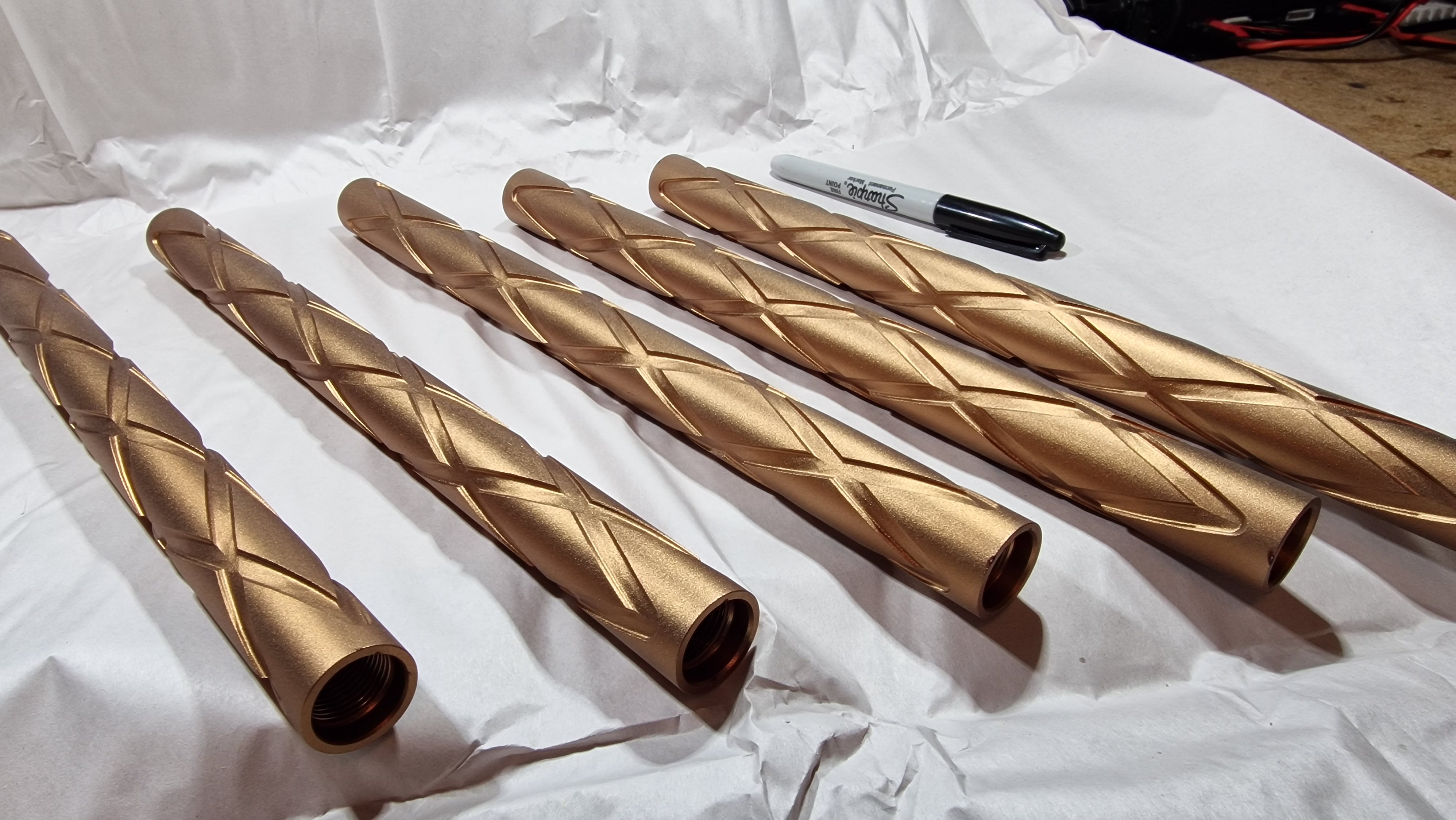 KC-02 Multi-Barrel System - Diamond Fluted Outer Barrel — ROGUEWORX LTD