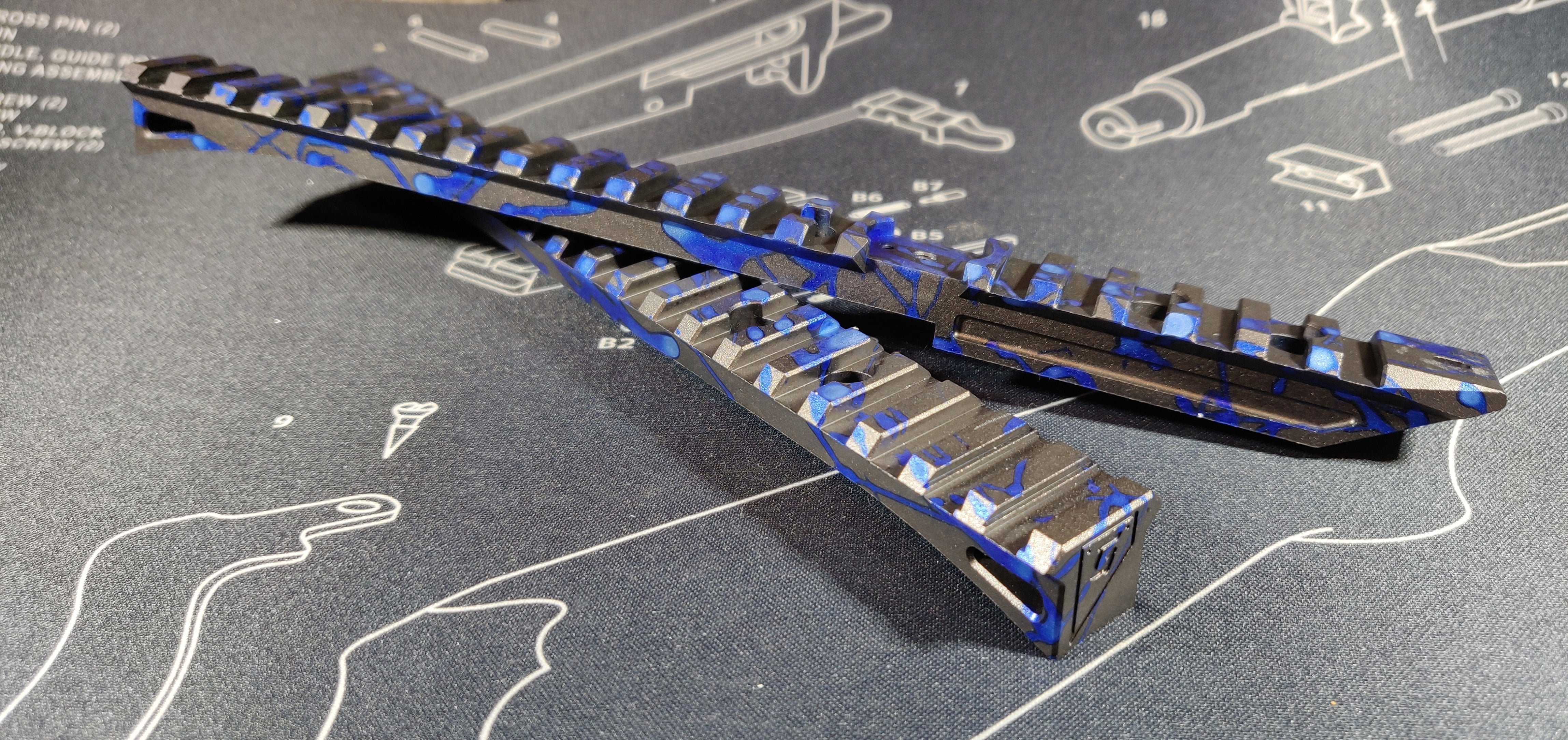 Guillotine Extended Single-Piece CNC Rail — ROGUEWORX LTD