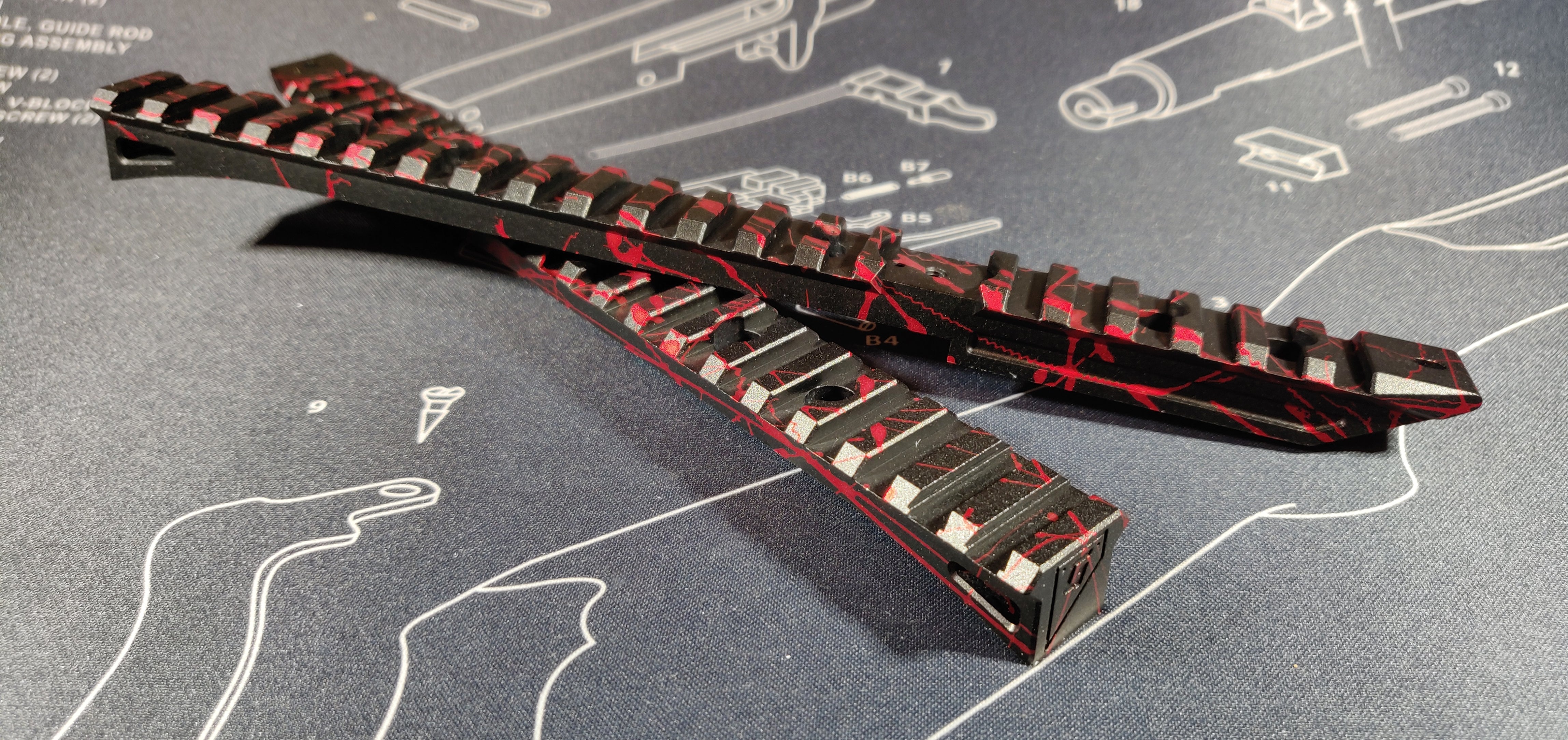 Guillotine Extended Single-Piece CNC Rail — ROGUEWORX LTD